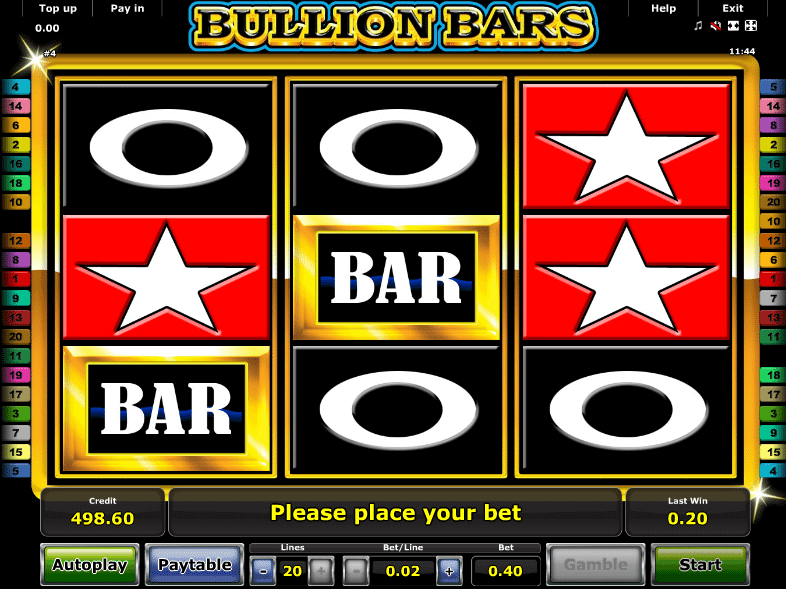 Bullion Bars Classic Online Slot Machine Game - Chloe's Gambling Blog